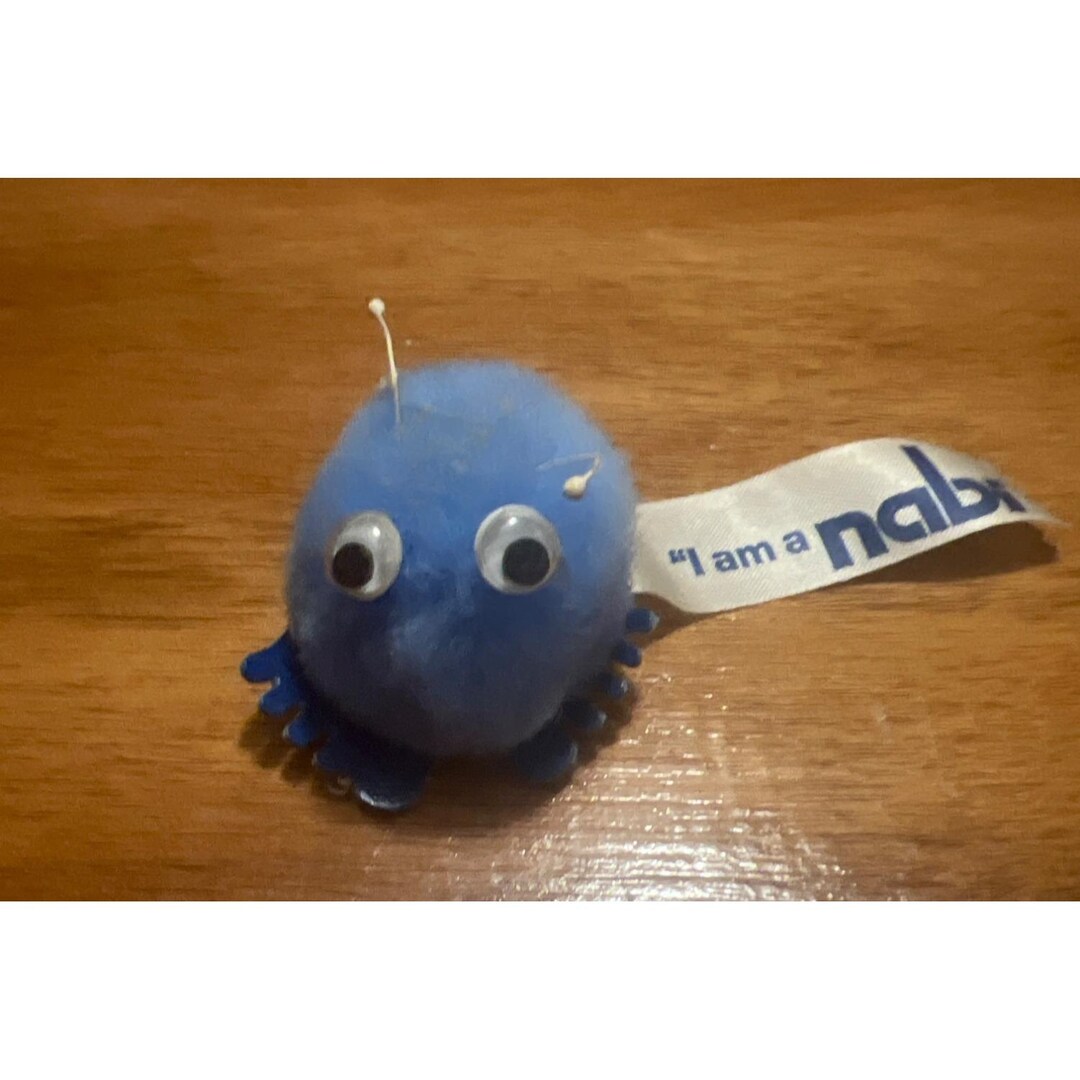 Vintage Weepuls Pom Pom Antennas Googly Eyes Feet I Am A Nabi Blue - Etsy