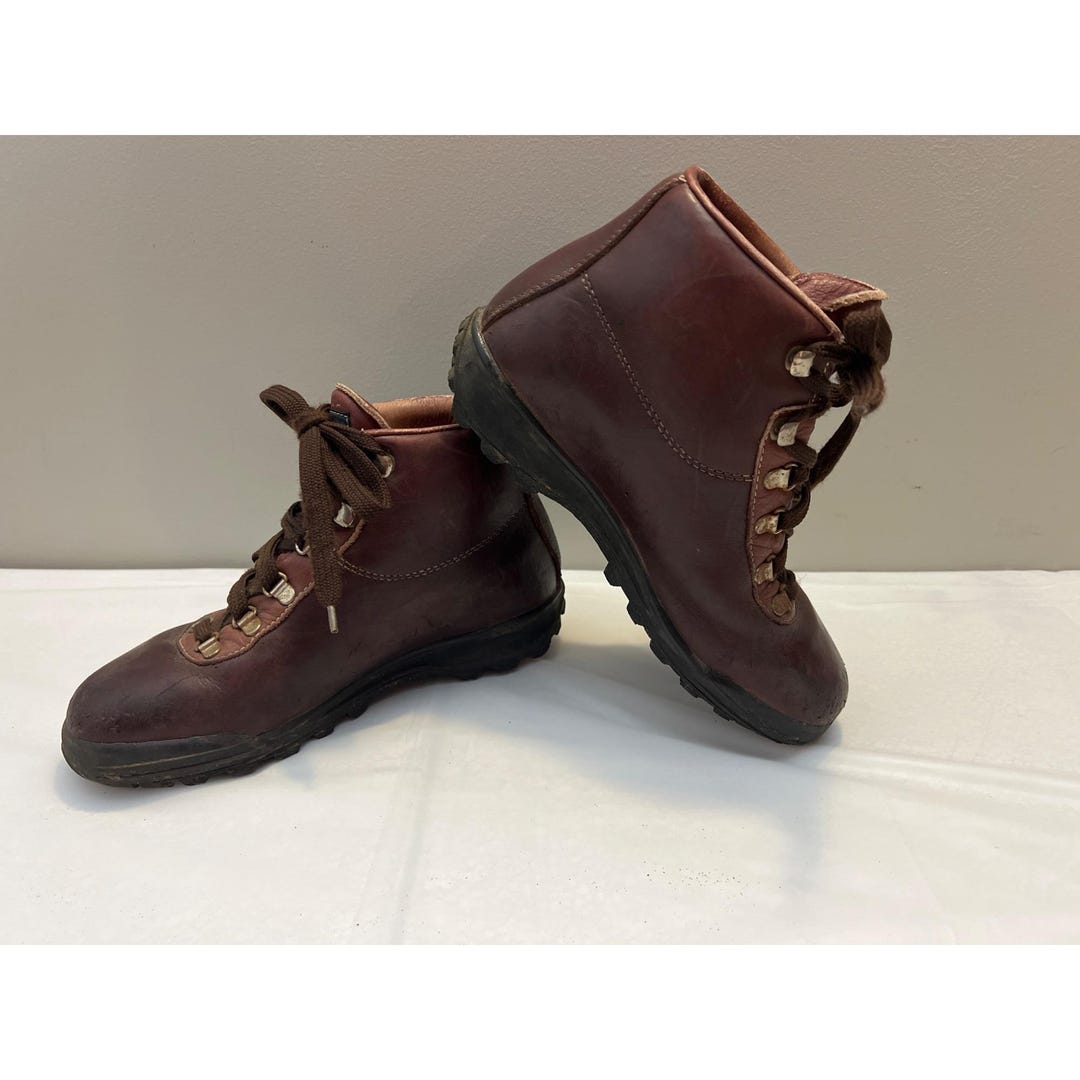 Vasque Boots Sundowner Skywalk Gore Tex Hiking Ankle Booties Maroon 6.5 ...