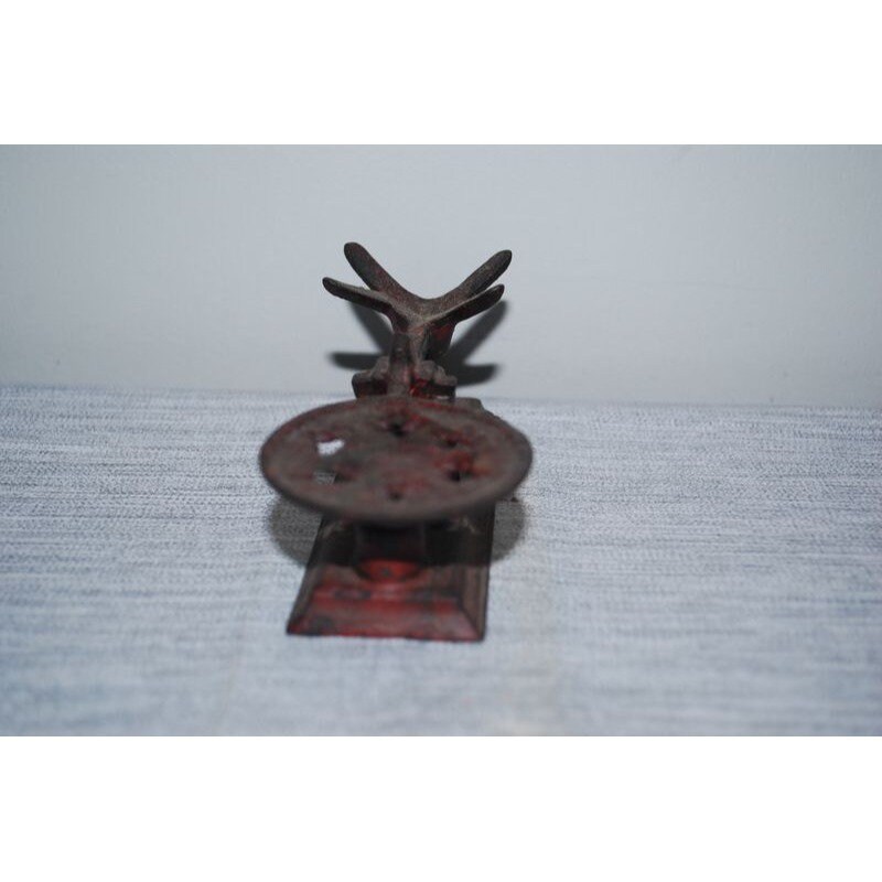 Antique Cast Iron Miniature Scale Balance Original Red Paint & Iron - Etsy