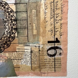 Original Mixed Media Portrait Bible Scripture Collage - "i Am God's ...