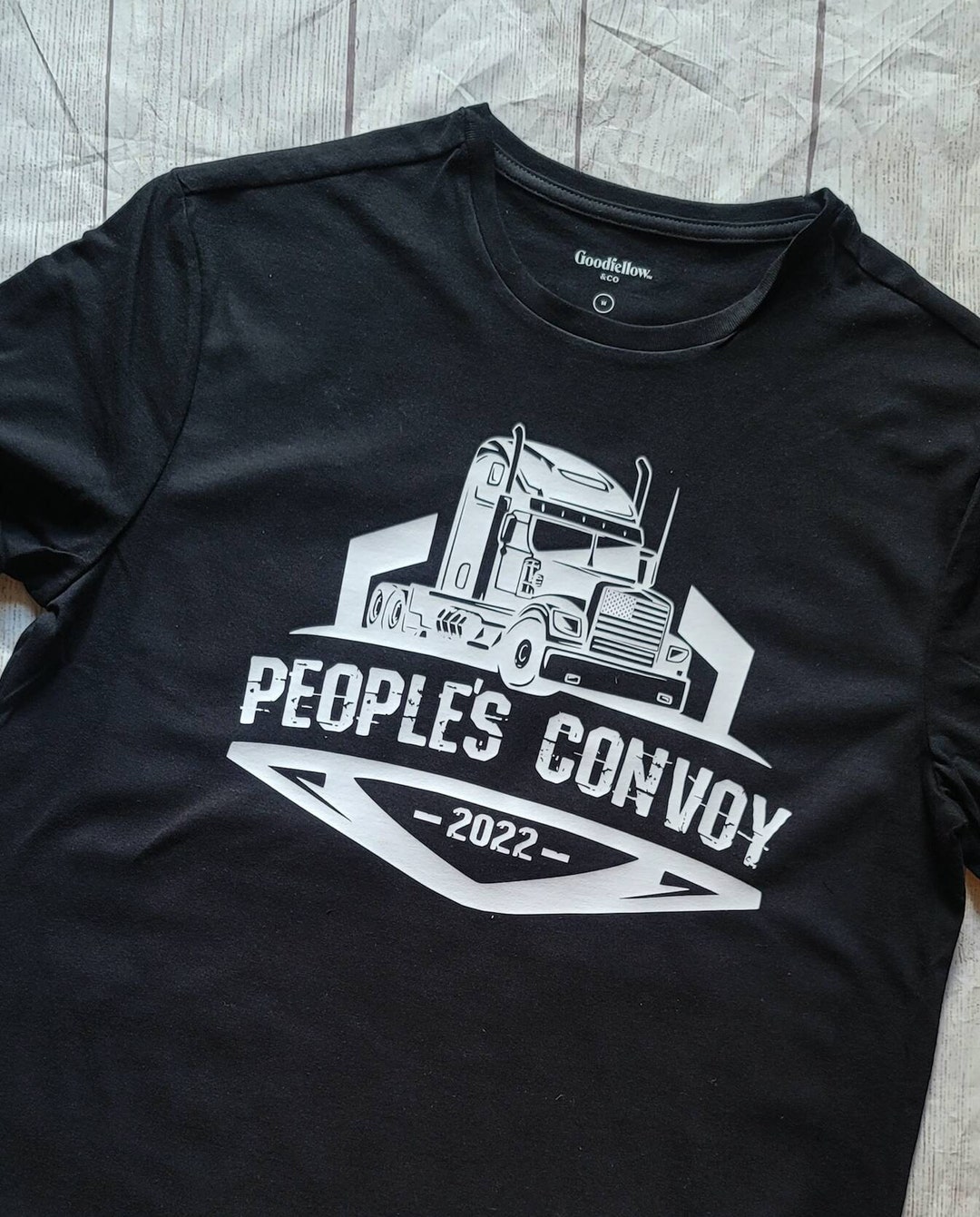 The Peoples Convoy Tshirt, the Peoples Convoy Tee, Freedom Convoy Tee ...