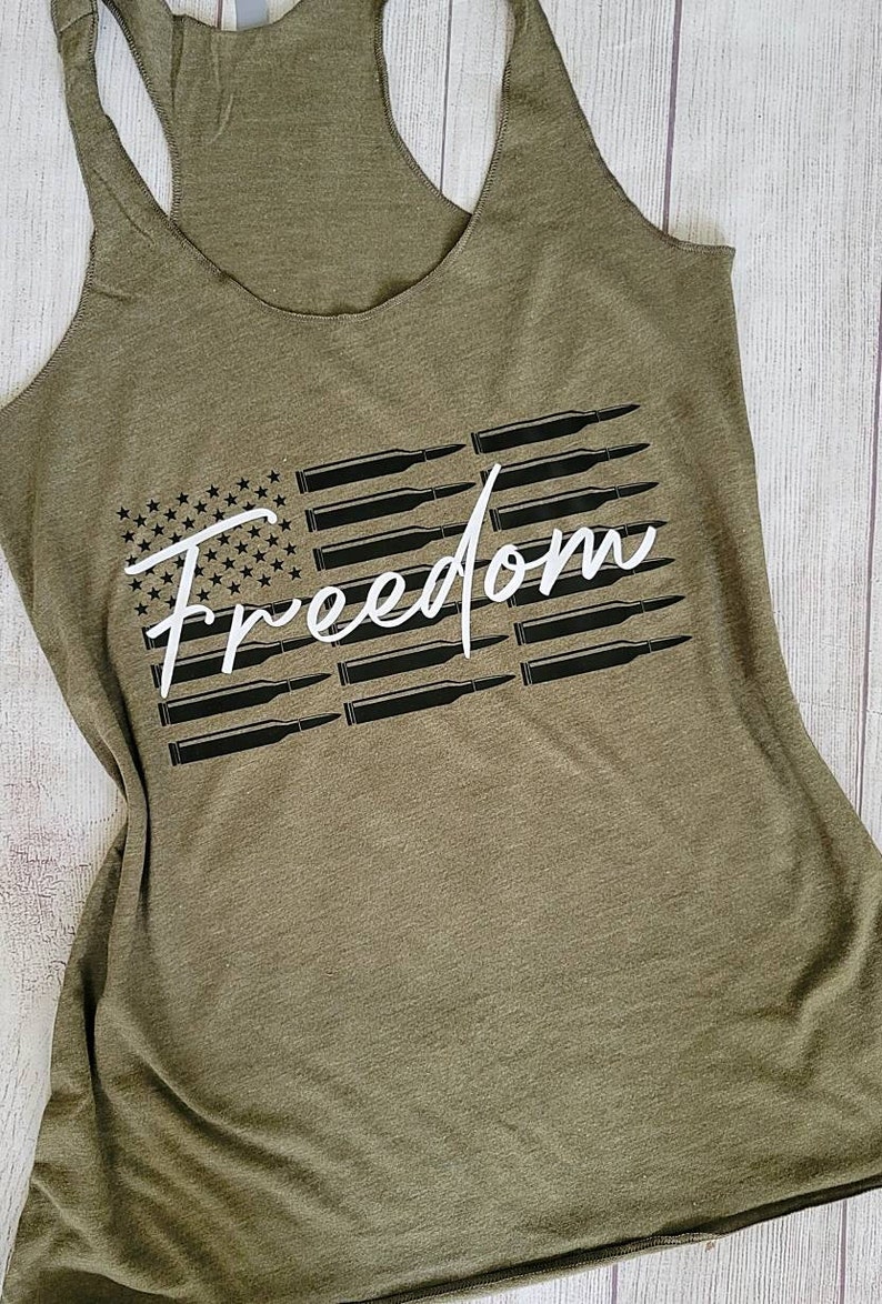 Freedom Tank Top Pro Second Amendment Tank Pro 2A Freedom - Etsy