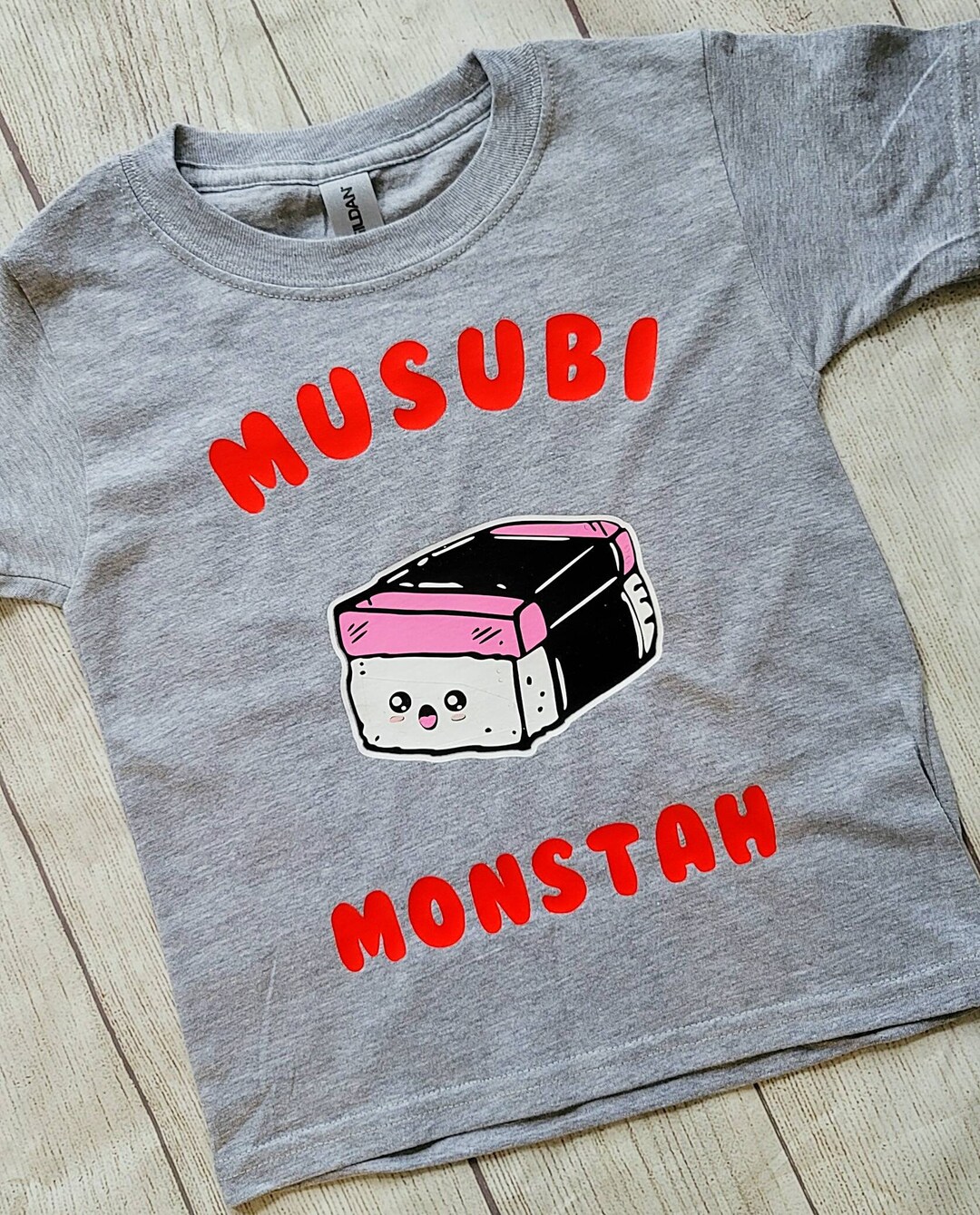 Musubi Monstah, Musubi Monster, Musubi Tee Shirt, Musubi Graphic Tee ...
