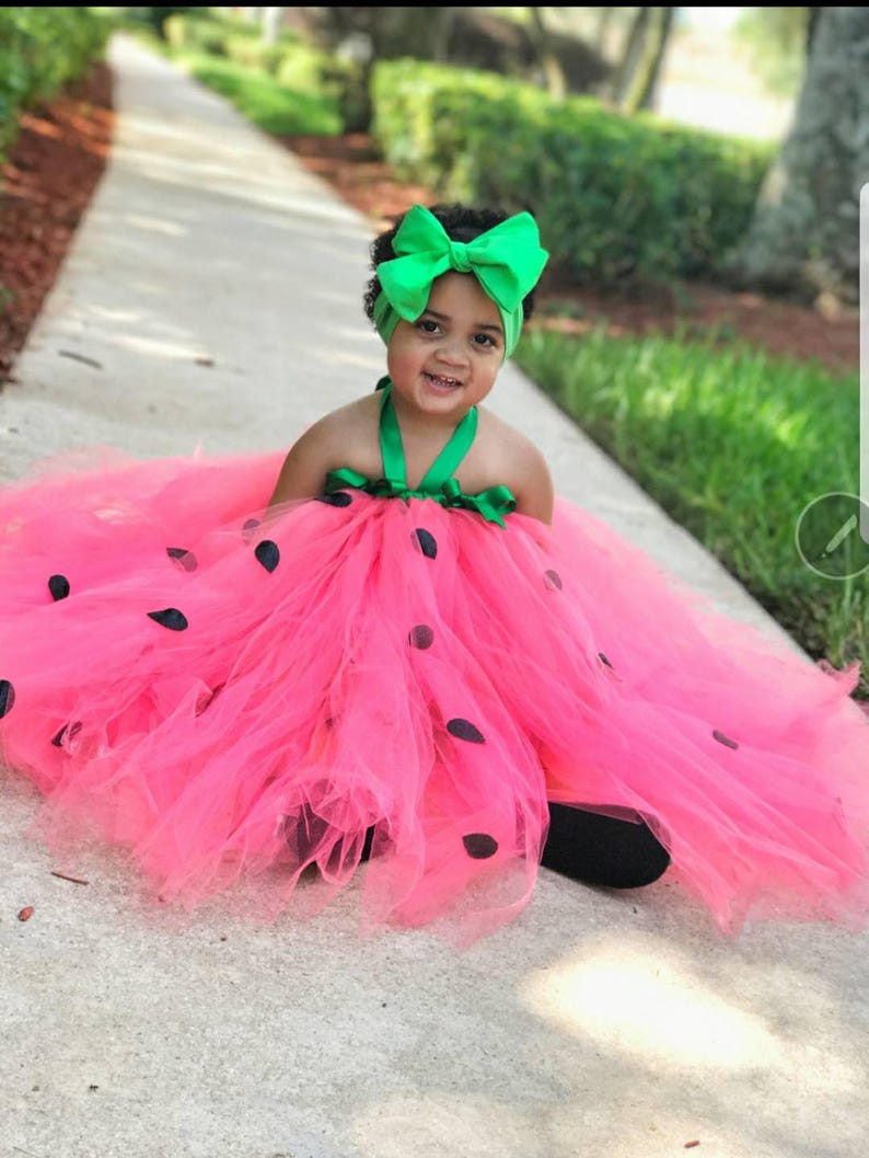 Watermelon Tutu Costume Watermelon Costume Baby Halloween - Etsy