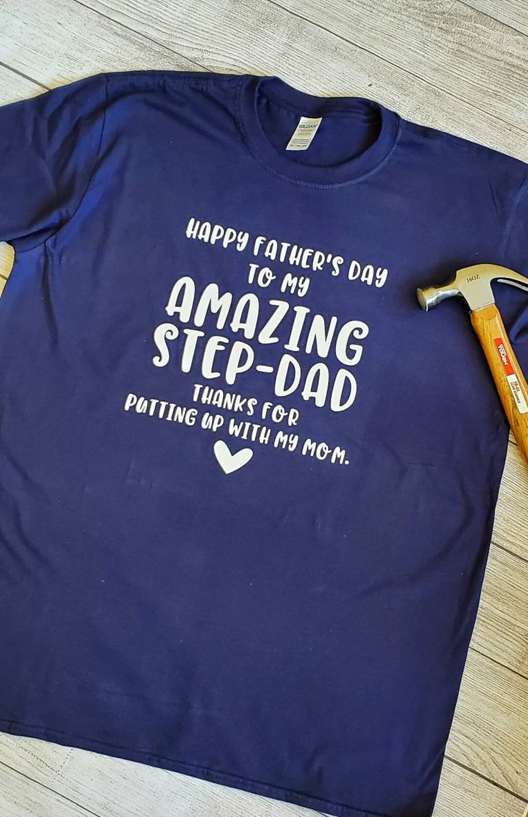 Happy Fathers Day Step Dad Shirt, Step Dad Shirt, Bonus Dad - Etsy