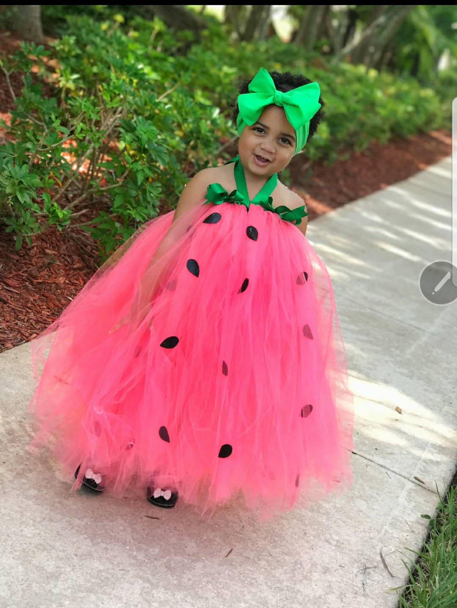 Watermelon Tutu Costume, Watermelon Costume, Baby Halloween Costume ...