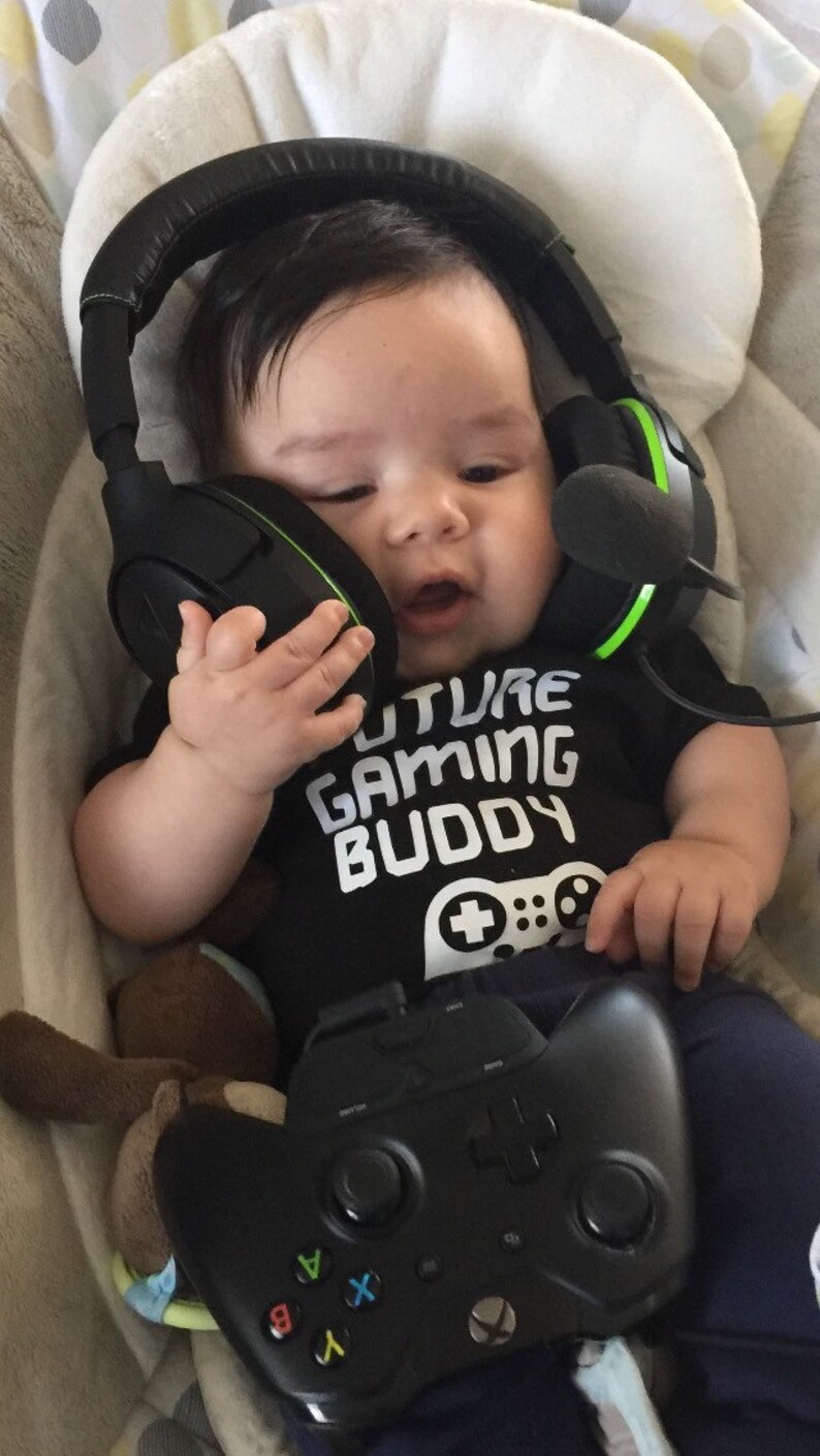 Future Gaming Buddy /funny Baby Shirt / Baby Boy Shirt /boys / - Etsy