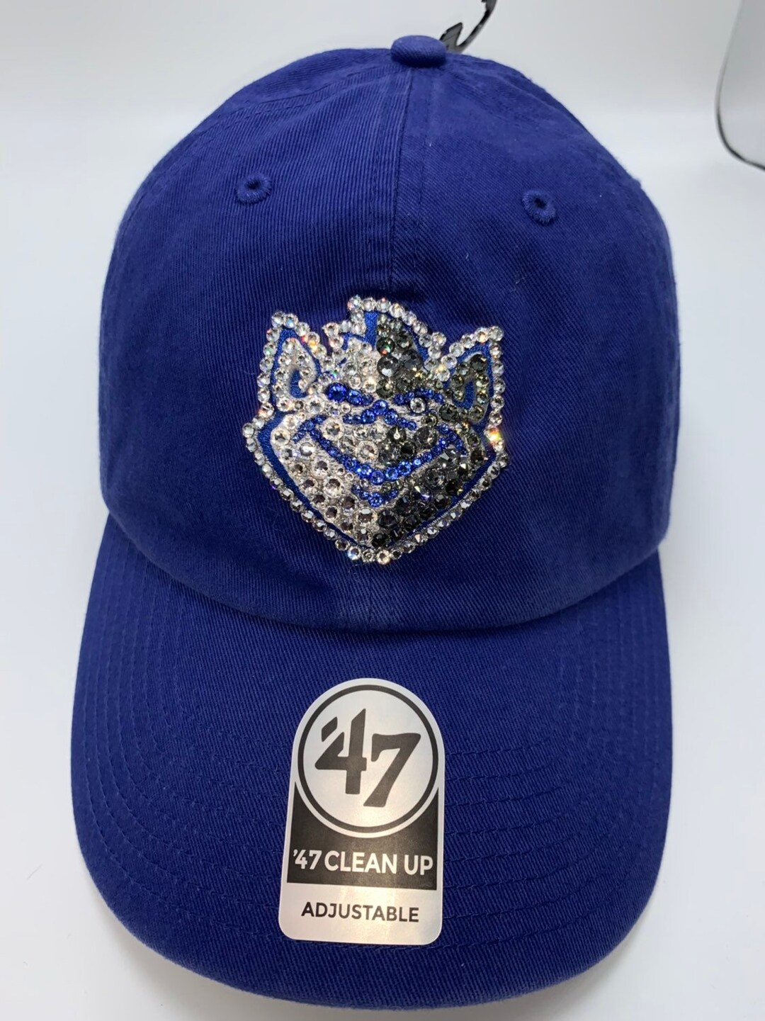 Swarovski Crystal Bling Saint Louis University Adjustable Hat - Etsy