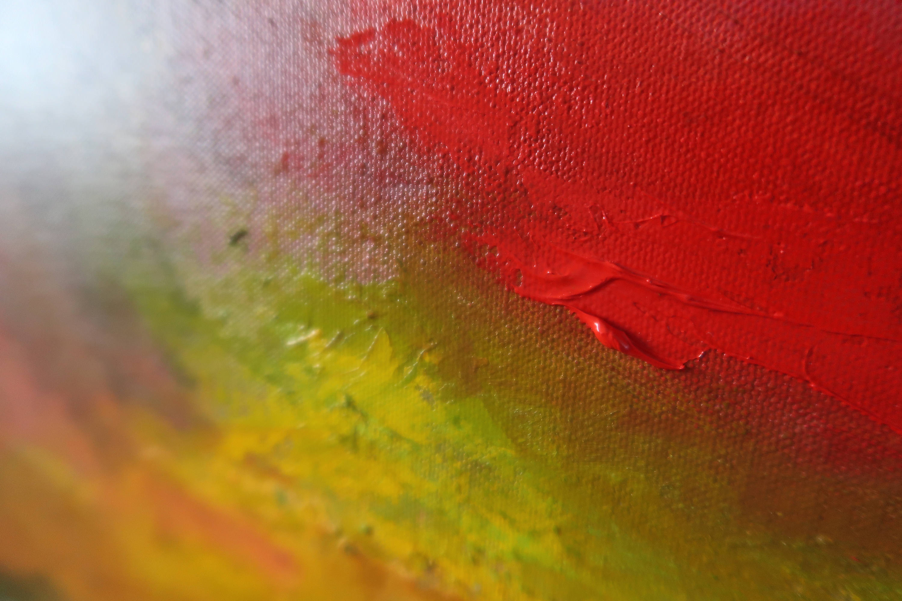 Abstract Painting / Contemporary Art / Original Artwork. "Poison Rain ...