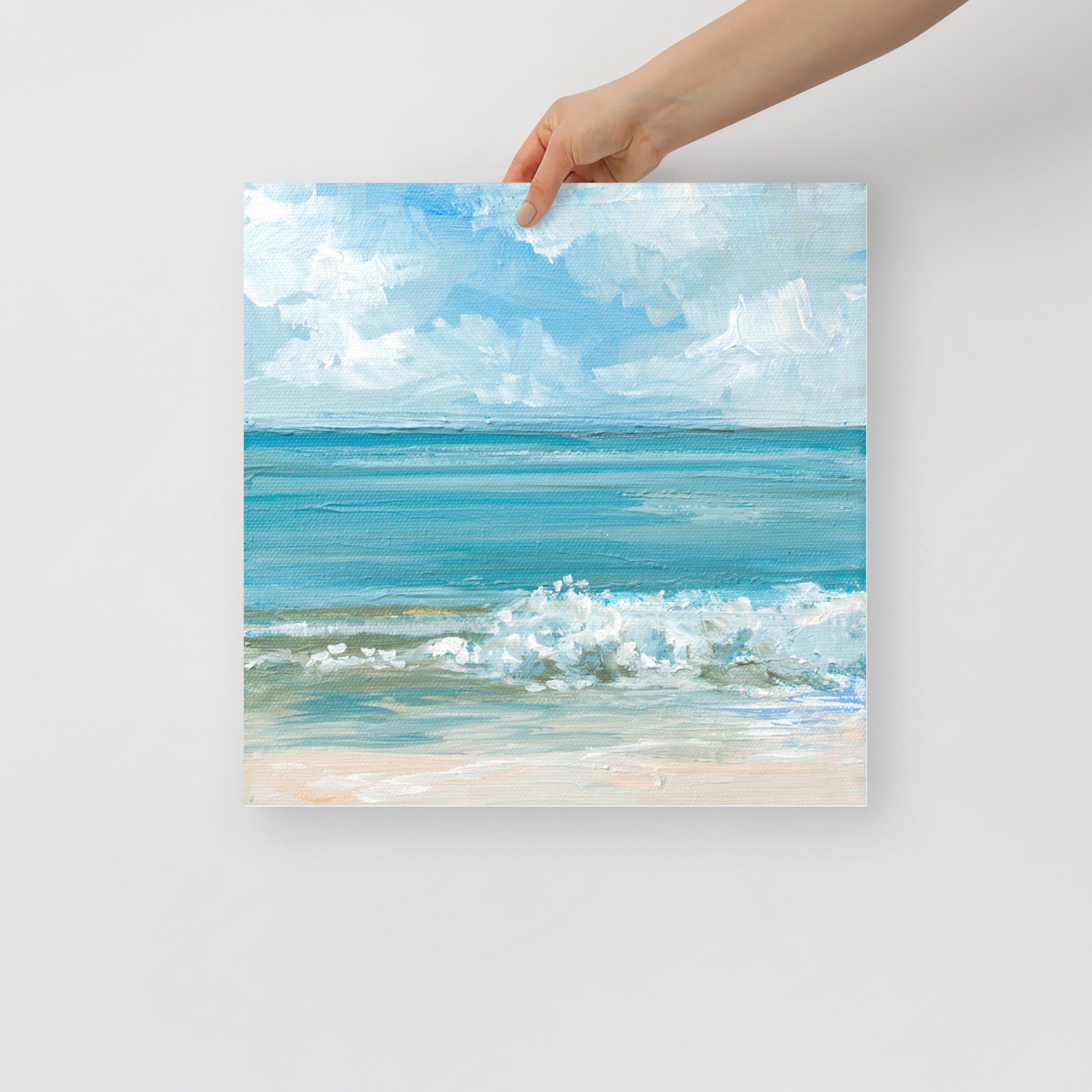 Ocean Art Print, Seascape Wall Art, Coast Print, Sea Painting - Etsy