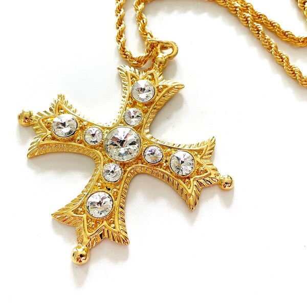 Maltese Cross Pendant - Etsy