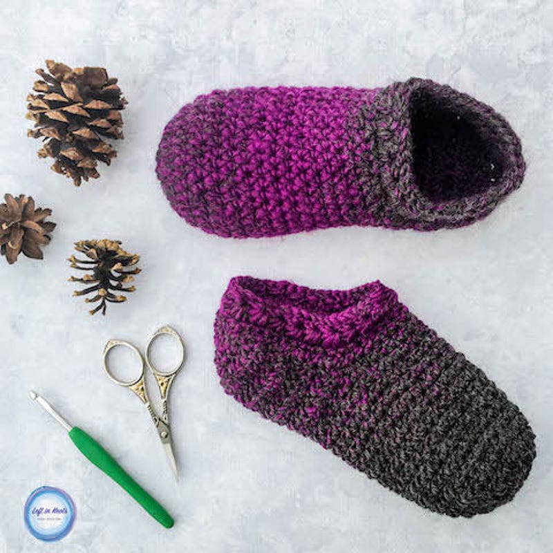 Mens Slipper Pattern - Etsy