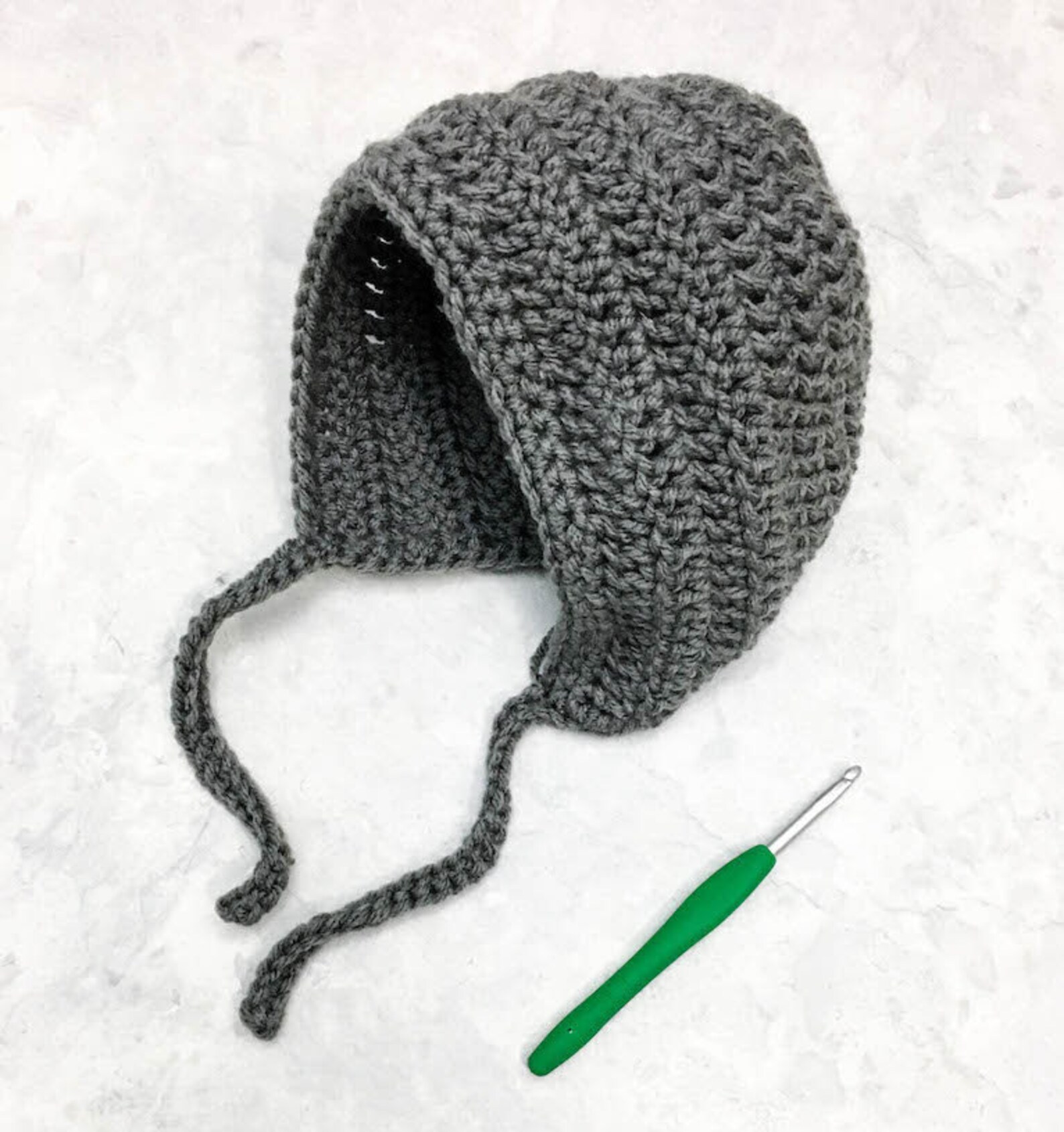 Basic Bonnet Crochet Pattern PDF Download in Sizes Newborn - Etsy