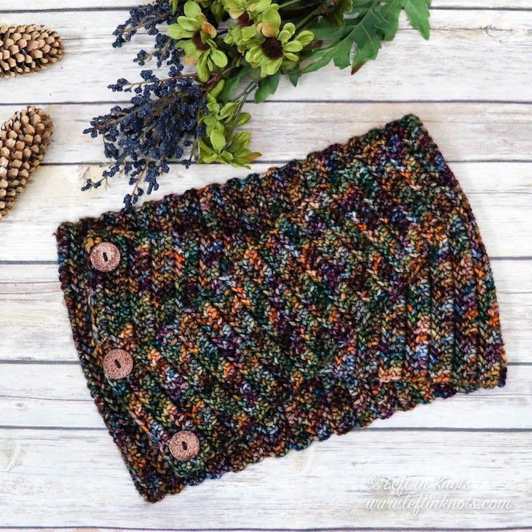 Crochet Nebula Cowl L Pattern - Printable PDF Pattern for an Easy One ...