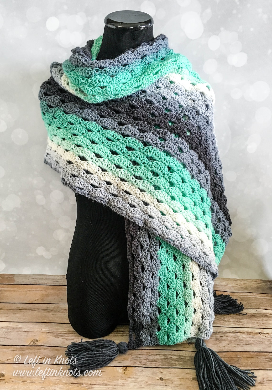 Stormy Days Wrap Crochet Pattern Crochet Shawl PDF Download - Etsy