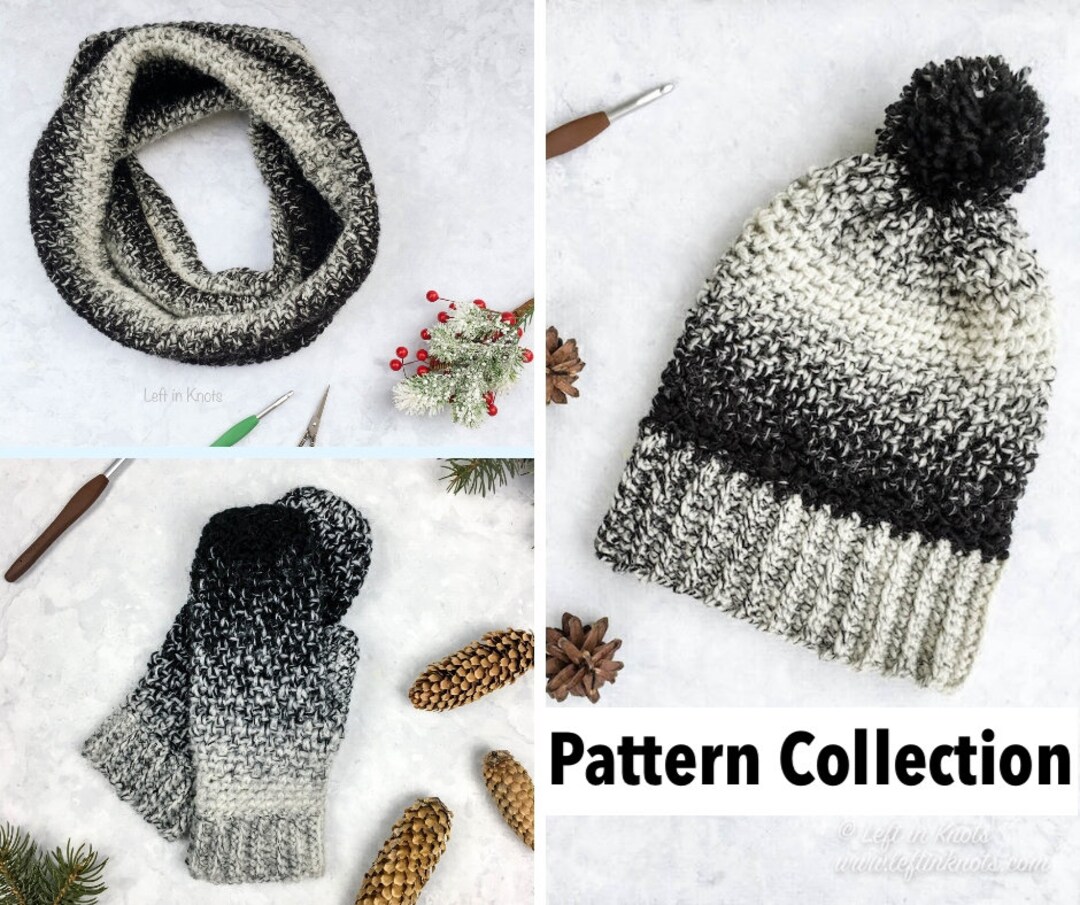 Crochet Cookies and Cream Pattern Collection: Three Modern and Easy ...