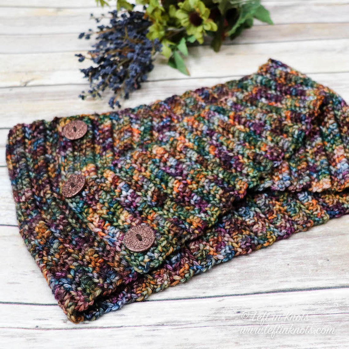 Crochet Nebula Cowl L Pattern Printable PDF Pattern for an | Etsy