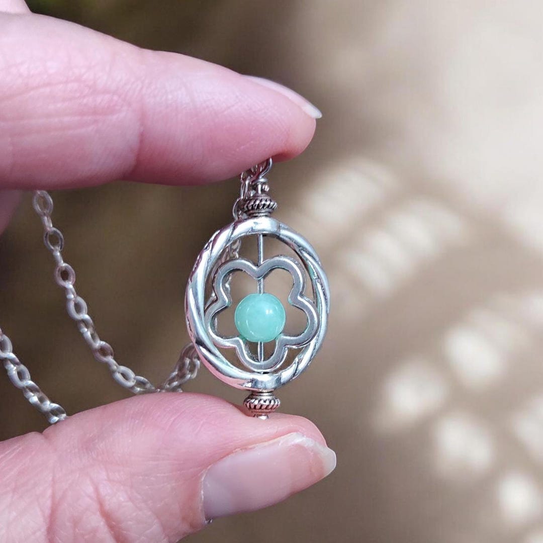 ADHD Discreet Jewelry Mini Fidget Necklace for Women Sensory Calming ...