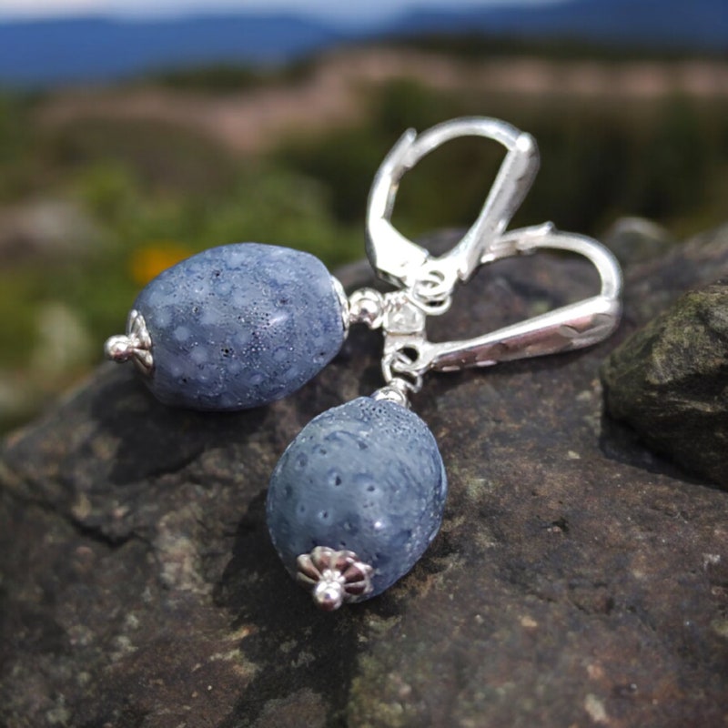 Blue Coral Jewelry - Etsy