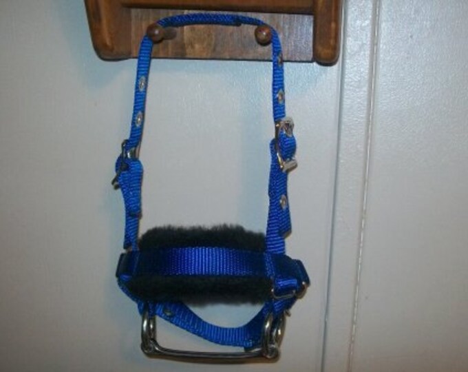 Standard / Large Goat Bridle With Bit and Padded Noseband - Etsy