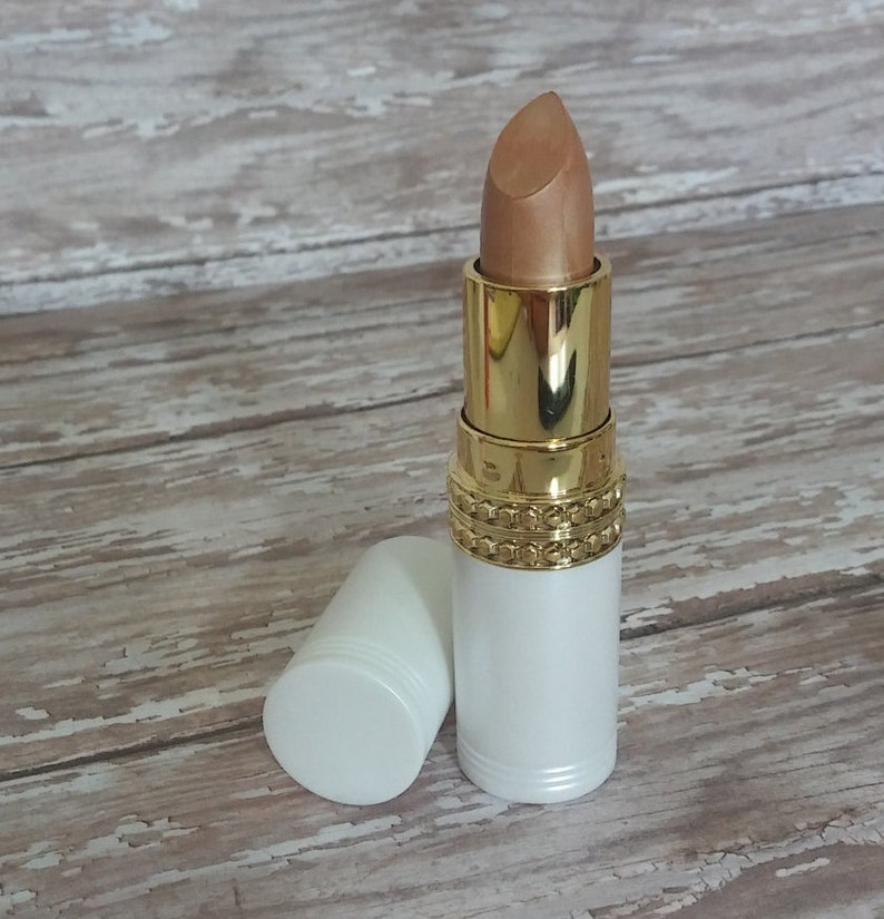 All Natural Lipstick- Lace Gown- Golden Brown- Soft Golden Beige With ...