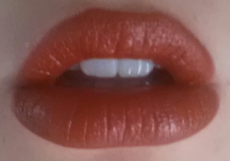 All Natural Lipstick- Indian Spice- Matte Brick Red- Lip Stain, Long ...