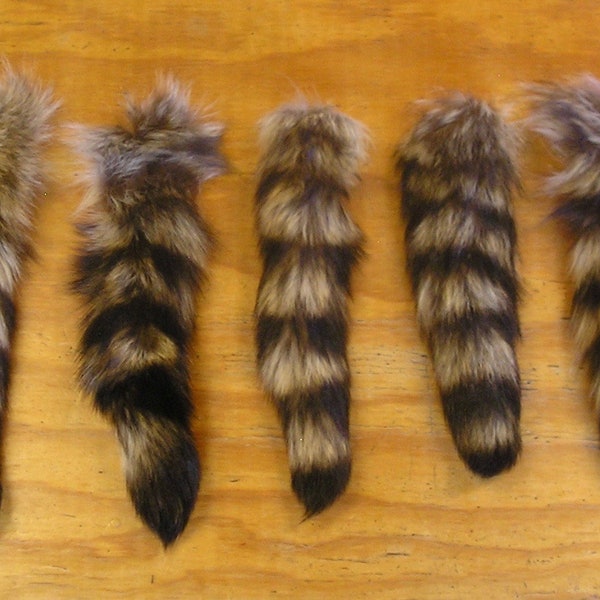 American Raccoon Tails - Etsy