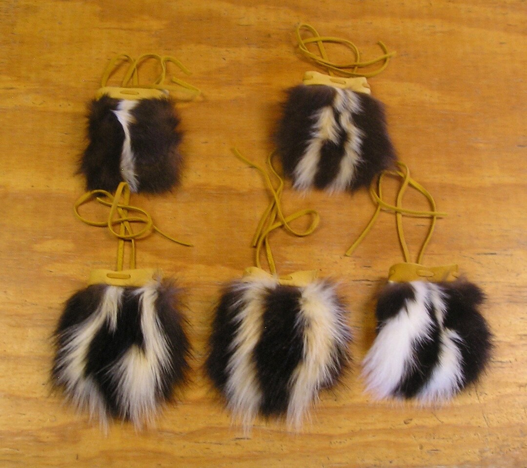 5 Skunk Bags for Native American Ceremonies - Etsy