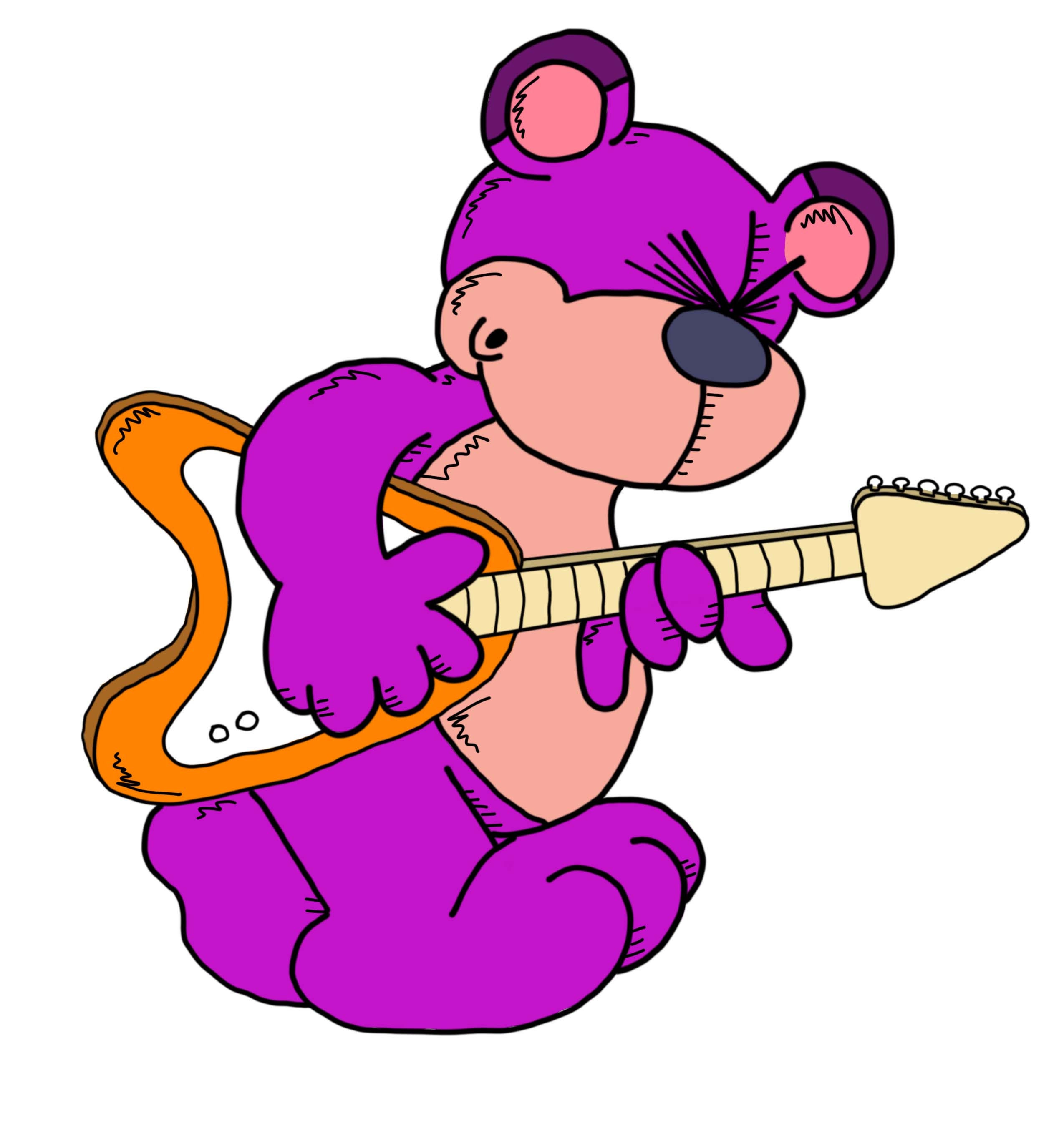 Cute Rock N Roll Music Digital Clip Art - Etsy