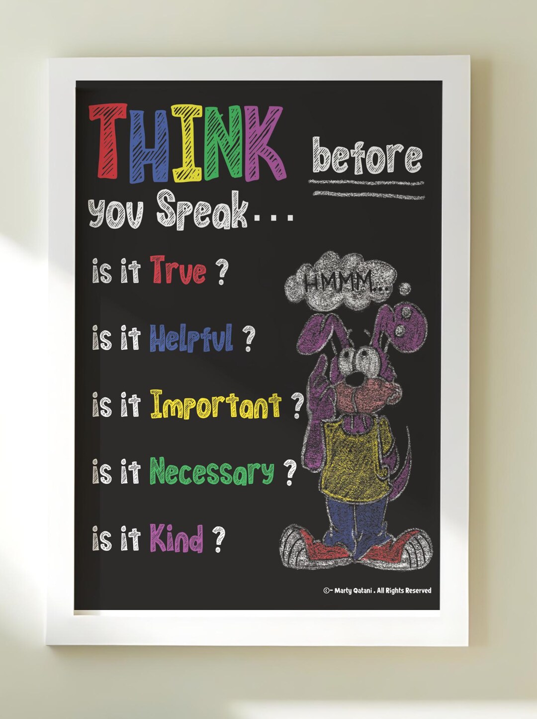Classroom Poster, Affirmation Print, Growth Mindset, Educational Poster ...