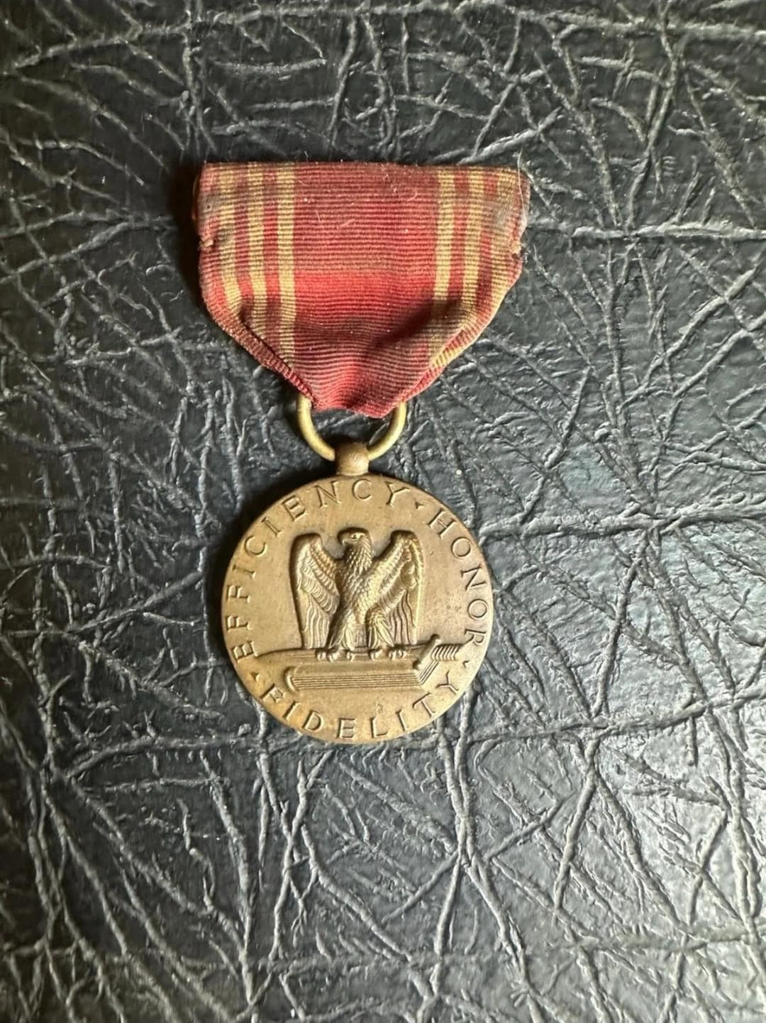 WWII U.S. Army Good Conduct Medal - Efficiency • Honor • Fidelity ...