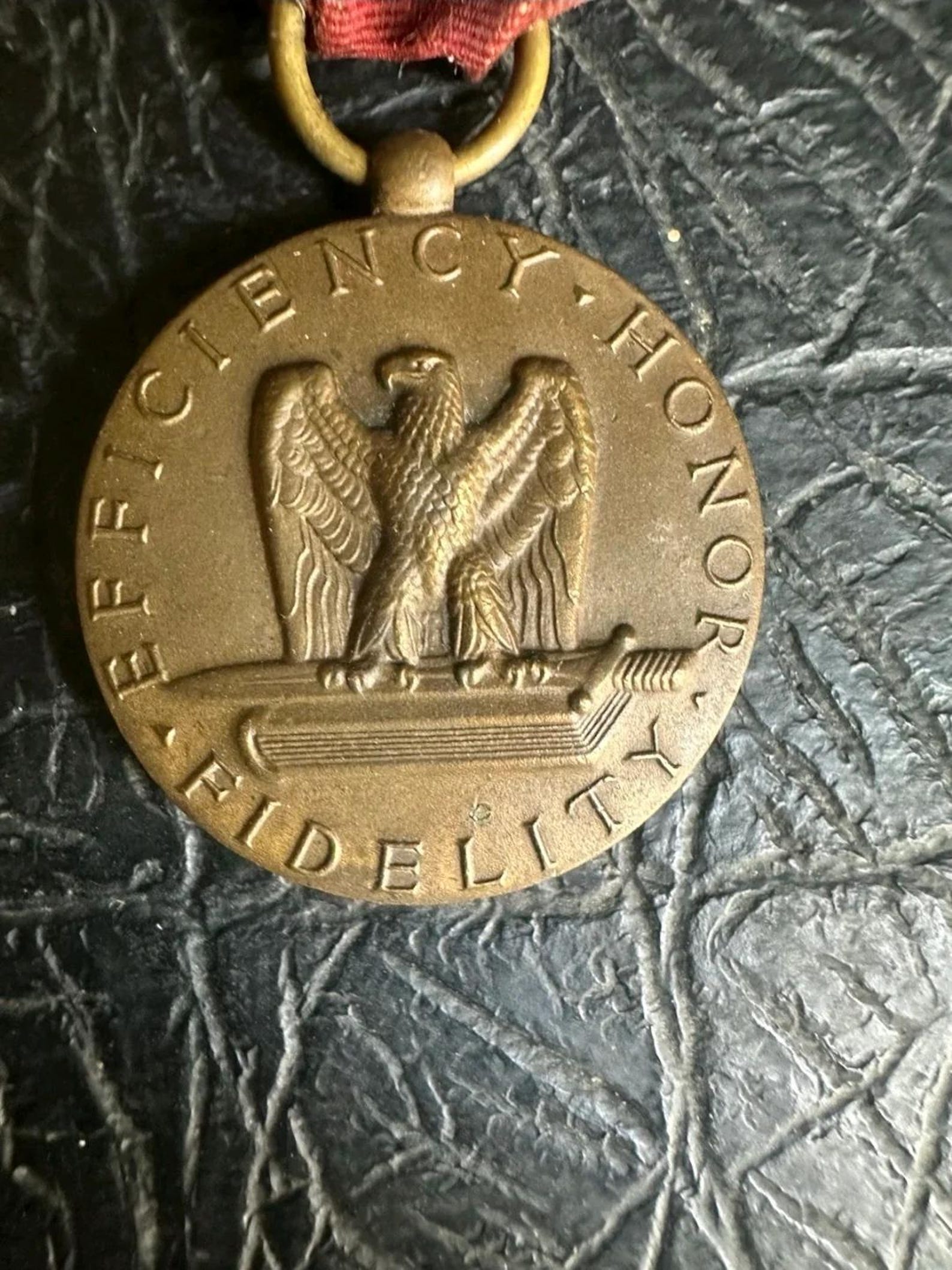 WWII U.S. Army Good Conduct Medal - Efficiency • Honor • Fidelity ...