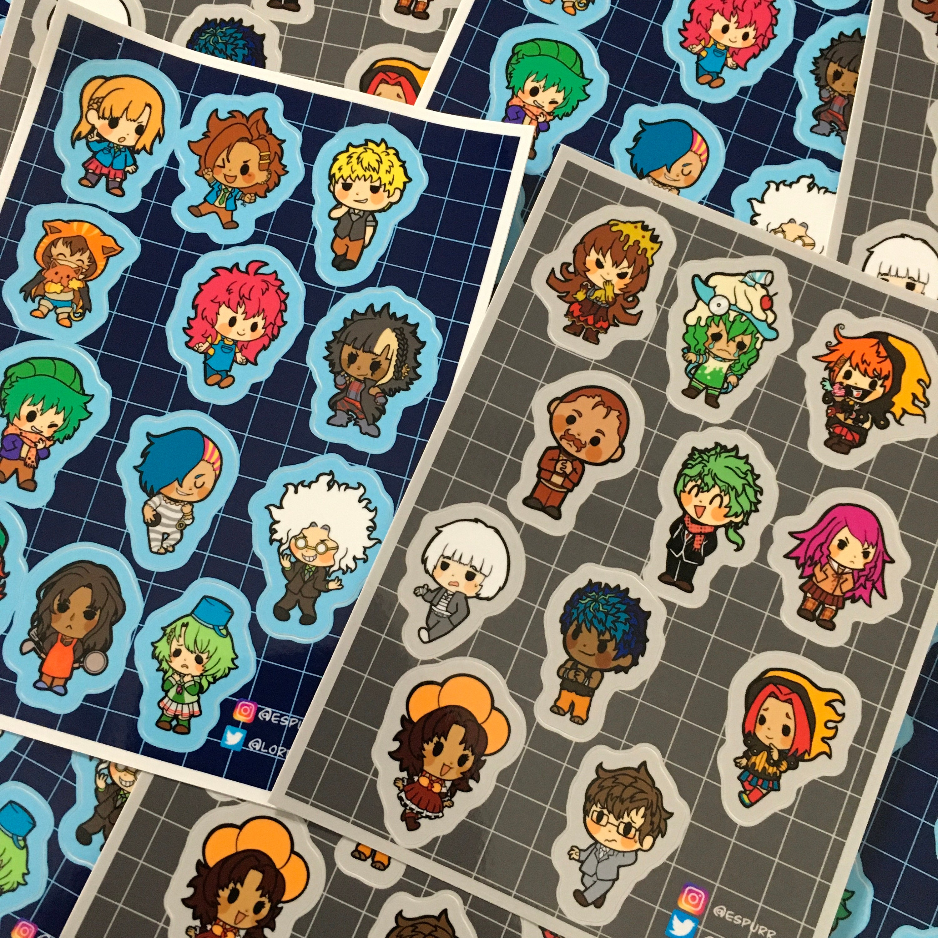 Your Turn to Die Sticker Pages - Etsy UK