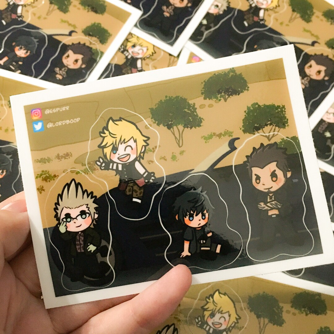 FFXV Sticker Page - Etsy