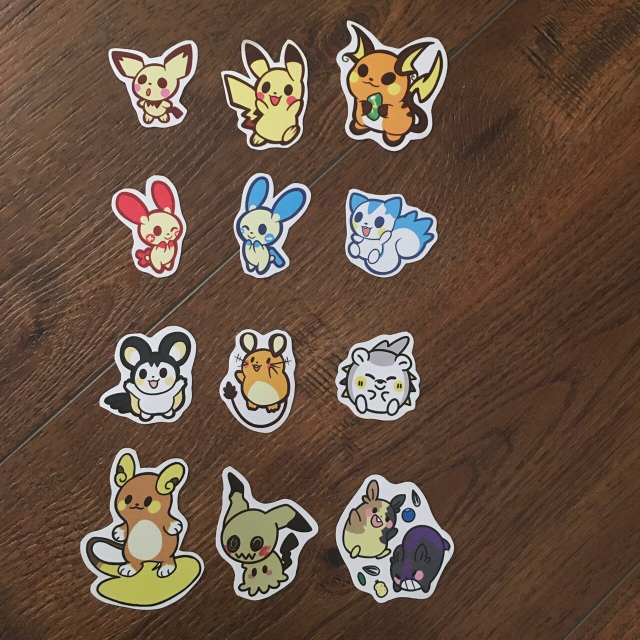 Pokemon Stickers | Etsy