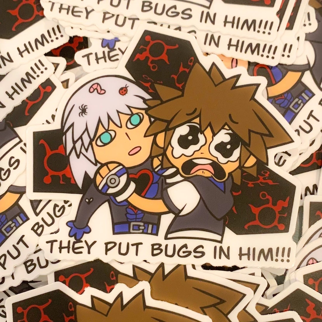 They Put Bugs in Him Sticker - Etsy