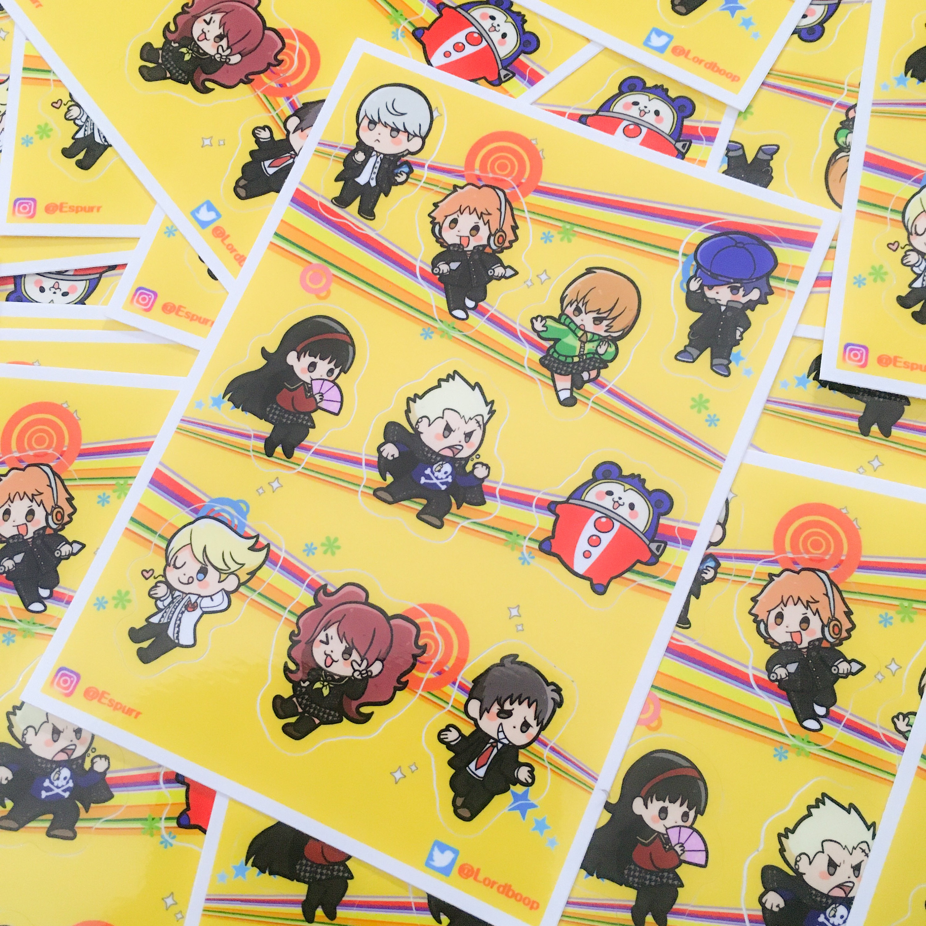 Persona Sticker Pages - Etsy