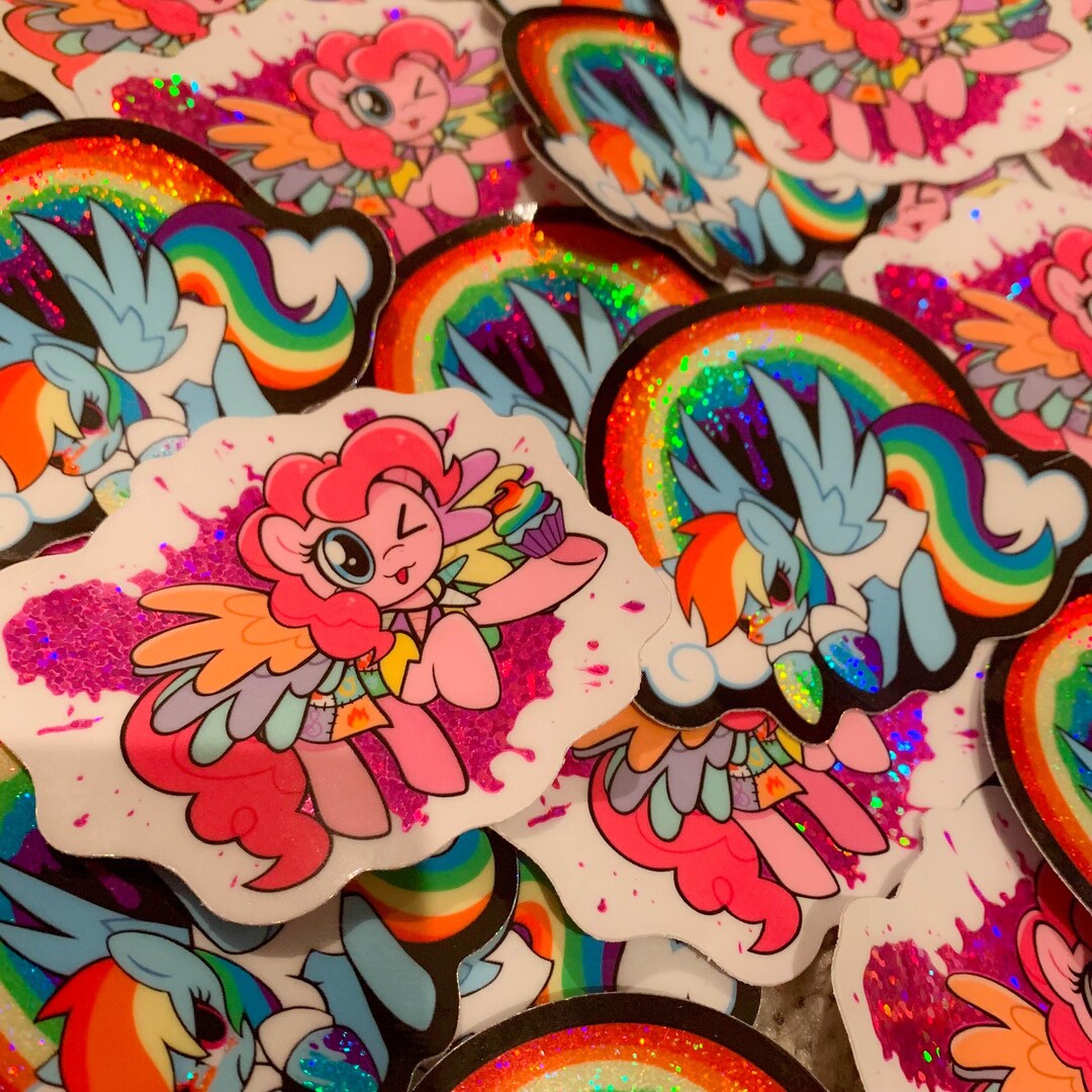 Spooky Pony Stickers - Etsy