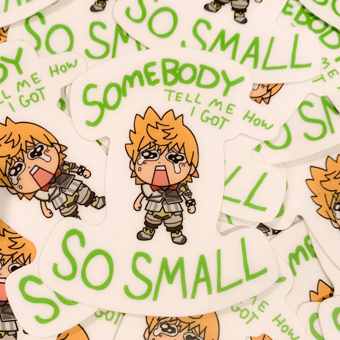 How Are You so Small Vinyl Sticker - Etsy