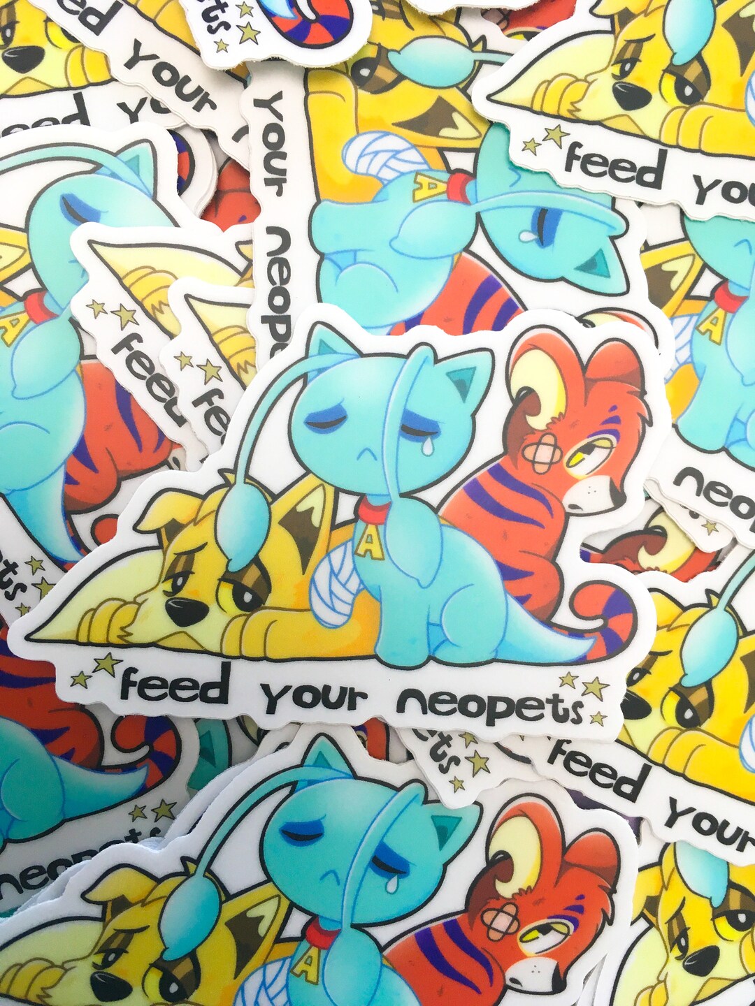 Neopets Vinyl Sticker - Etsy