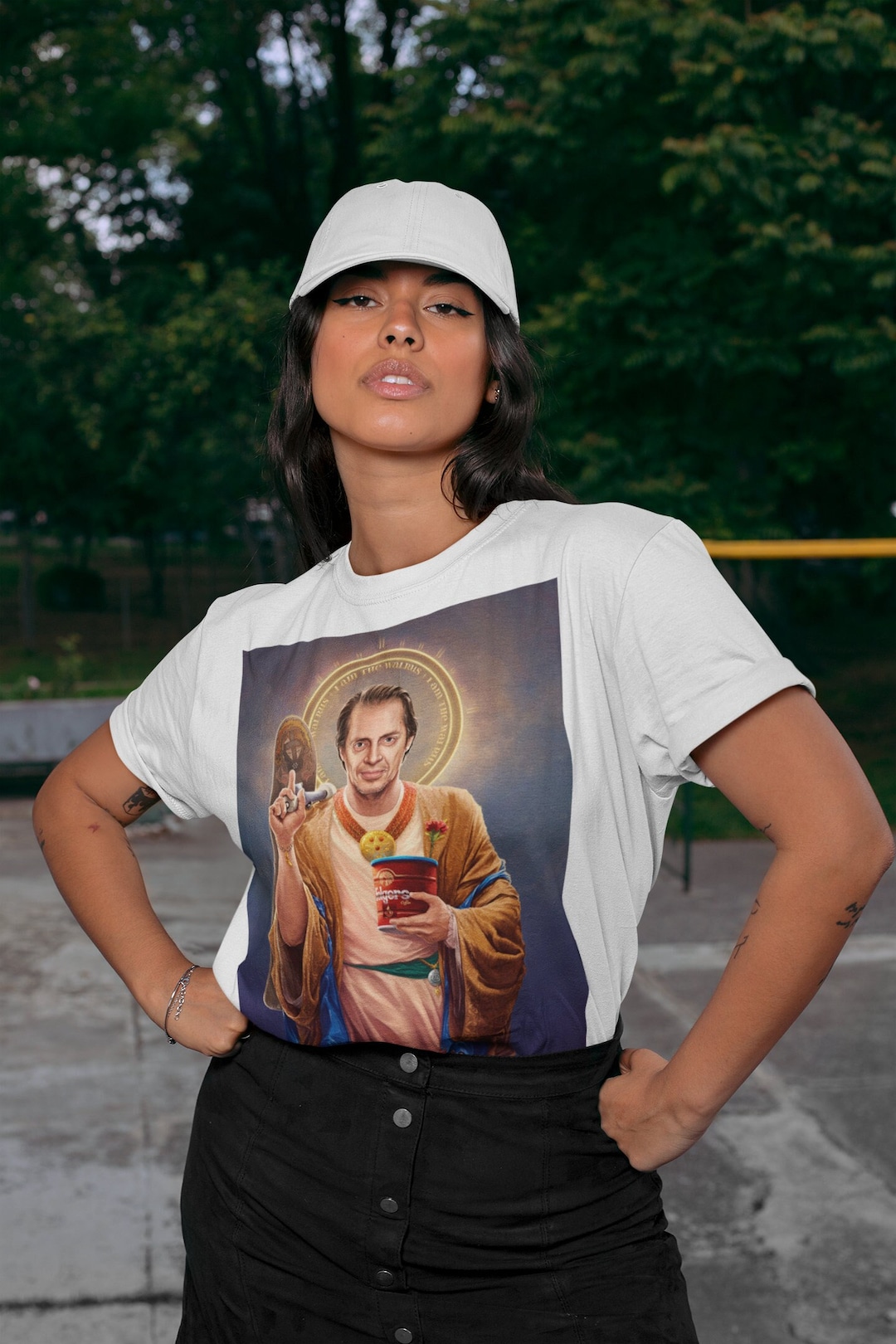 Steve Buscemi Shirt, Saint Steve of Buscemi T-shirt, Jesus Steve ...