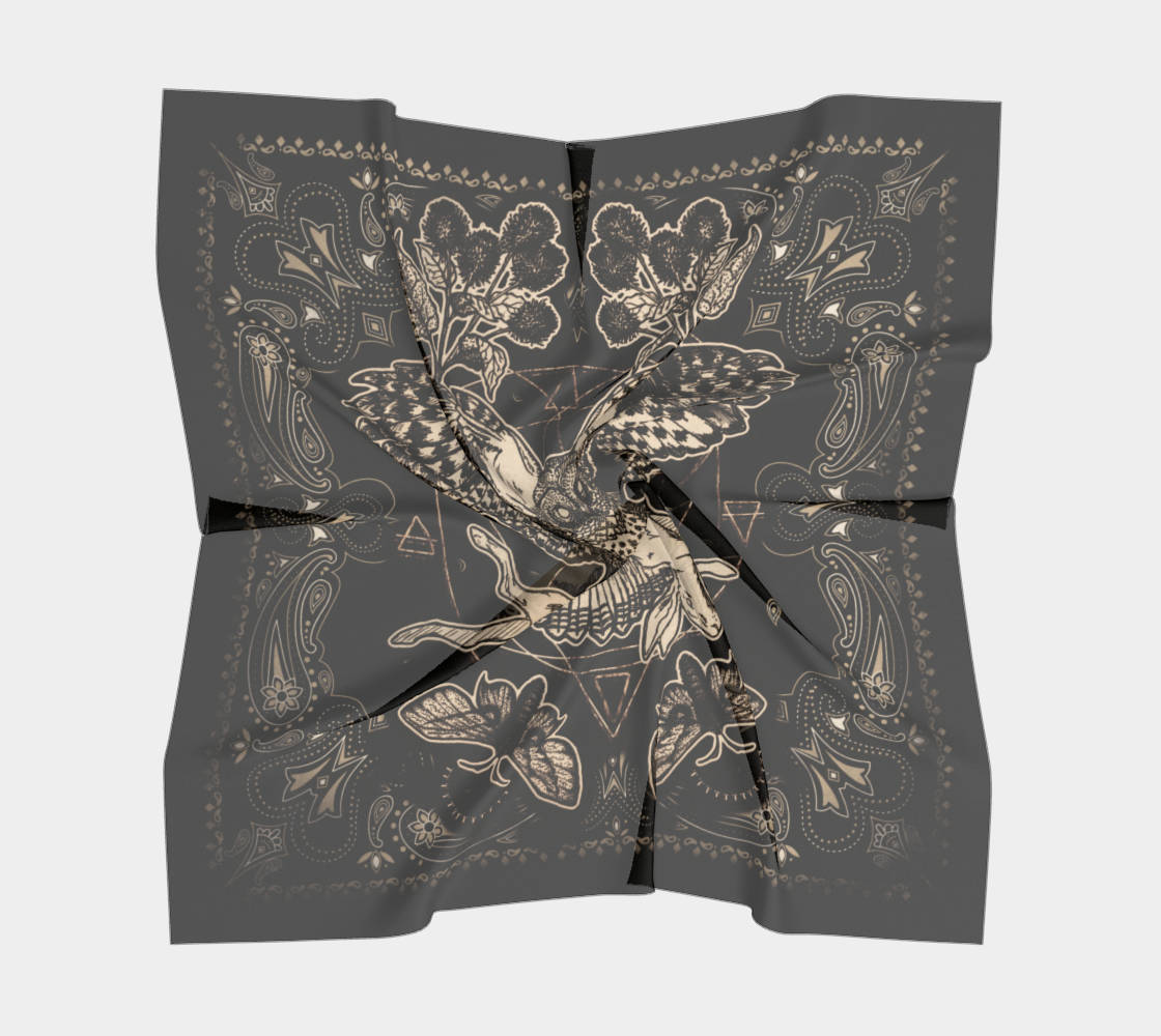 Rabbit Owl Bandana - Etsy