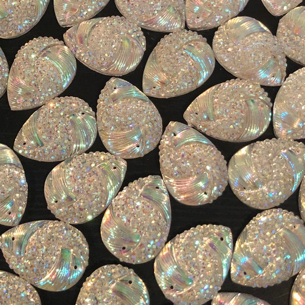 Tear Drop Rhinestone - Etsy