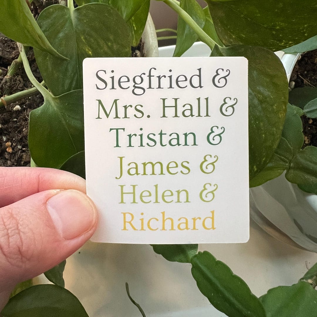 All Creatures Great and Small Siegfried Mrs. Hall Tristan James Herriot ...