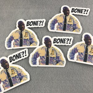 Captain Raymond Holt Bone Brooklyn 99 Fan Art Sticker Andre Braugher ...