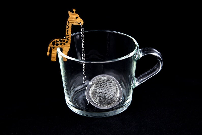 Tea Buddy™ Giraffe Tea Infuser, Loose Leaf Tea Steeper, Tea Stocking ...