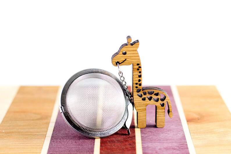 Tea Buddy™ Giraffe Tea Infuser, Loose Leaf Tea Steeper, Tea Stocking ...