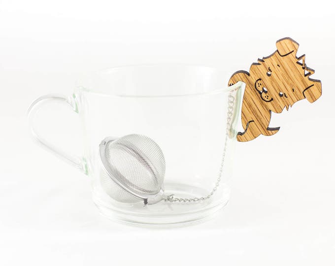Tea Buddy™ Puppy Tea Steeper Tea Strainer Cute Puppy Lover - Etsy