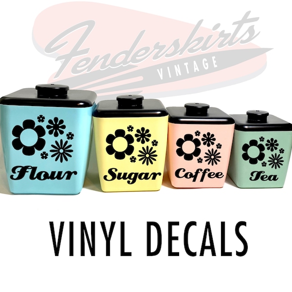 Canister Labels - Etsy