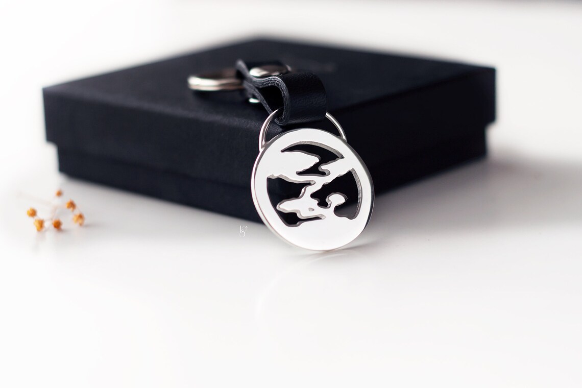 Silver Bonsai Keychain. Tree Keychain. Bonsai Jewelry. Bonsai - Etsy